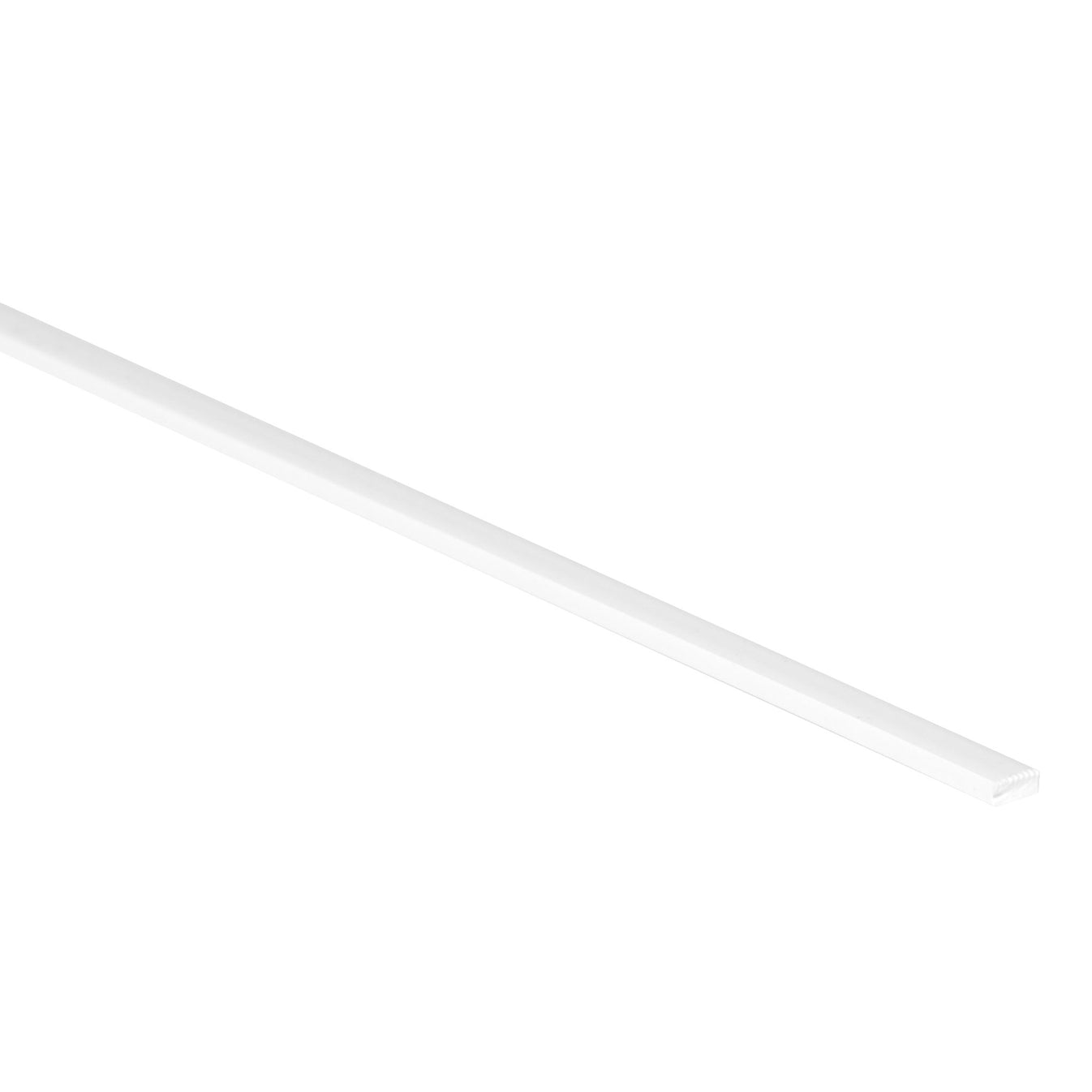 Rigid PVC Flat Bar Strip – Durable Plastic Flat Strip for Clean ...