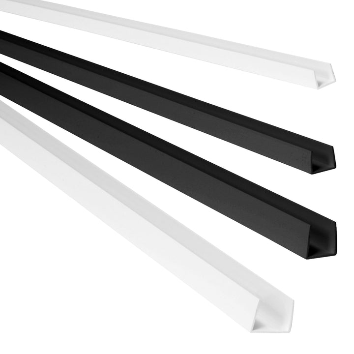 PVC U Channel, H Section & Box Sections UK – Plastic Profile Supplies